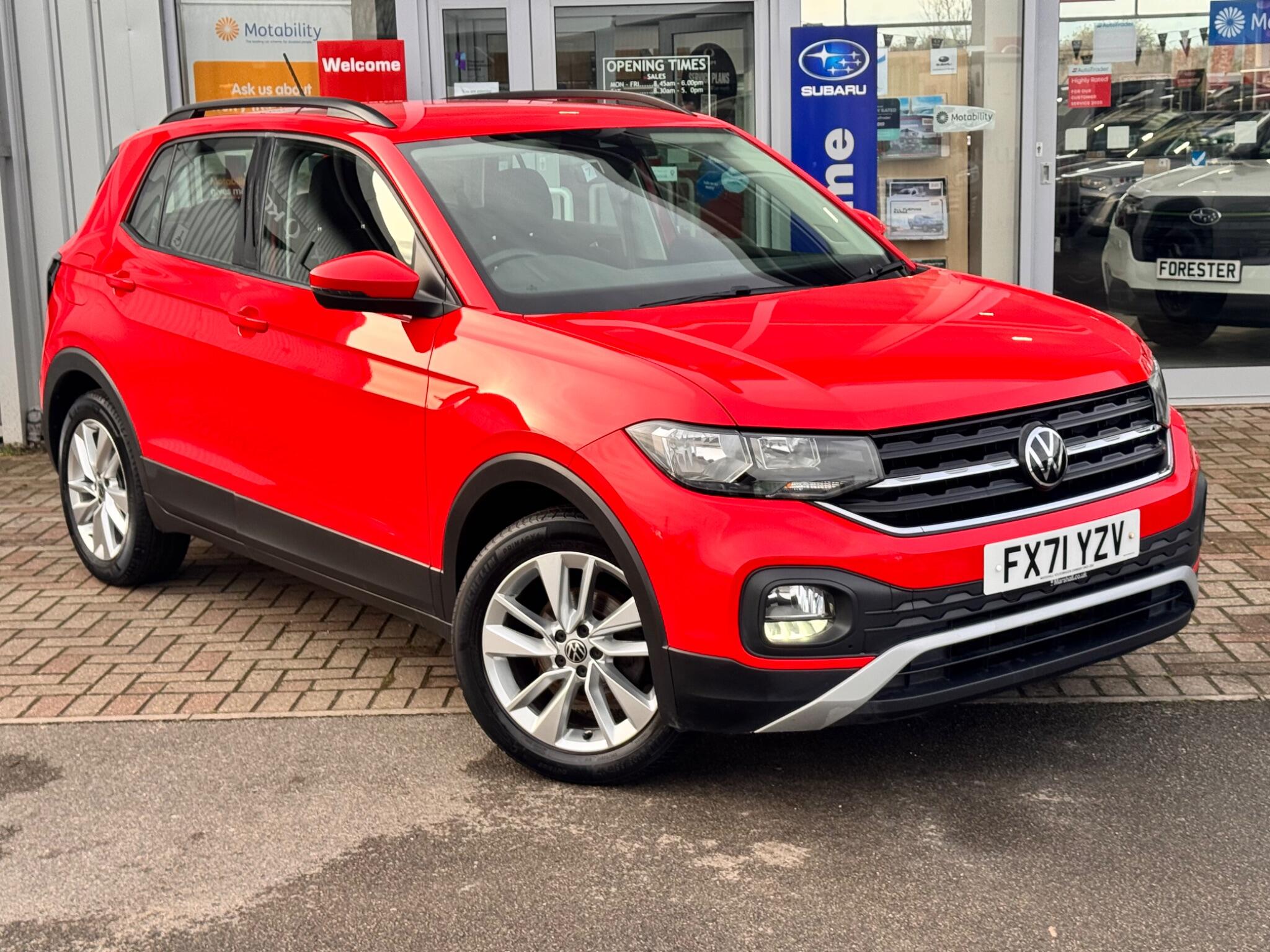 Used Volkswagen T-Cross 1.0 TSI SE Euro 6 (s/s) 5dr 2021 5dr Manual ...