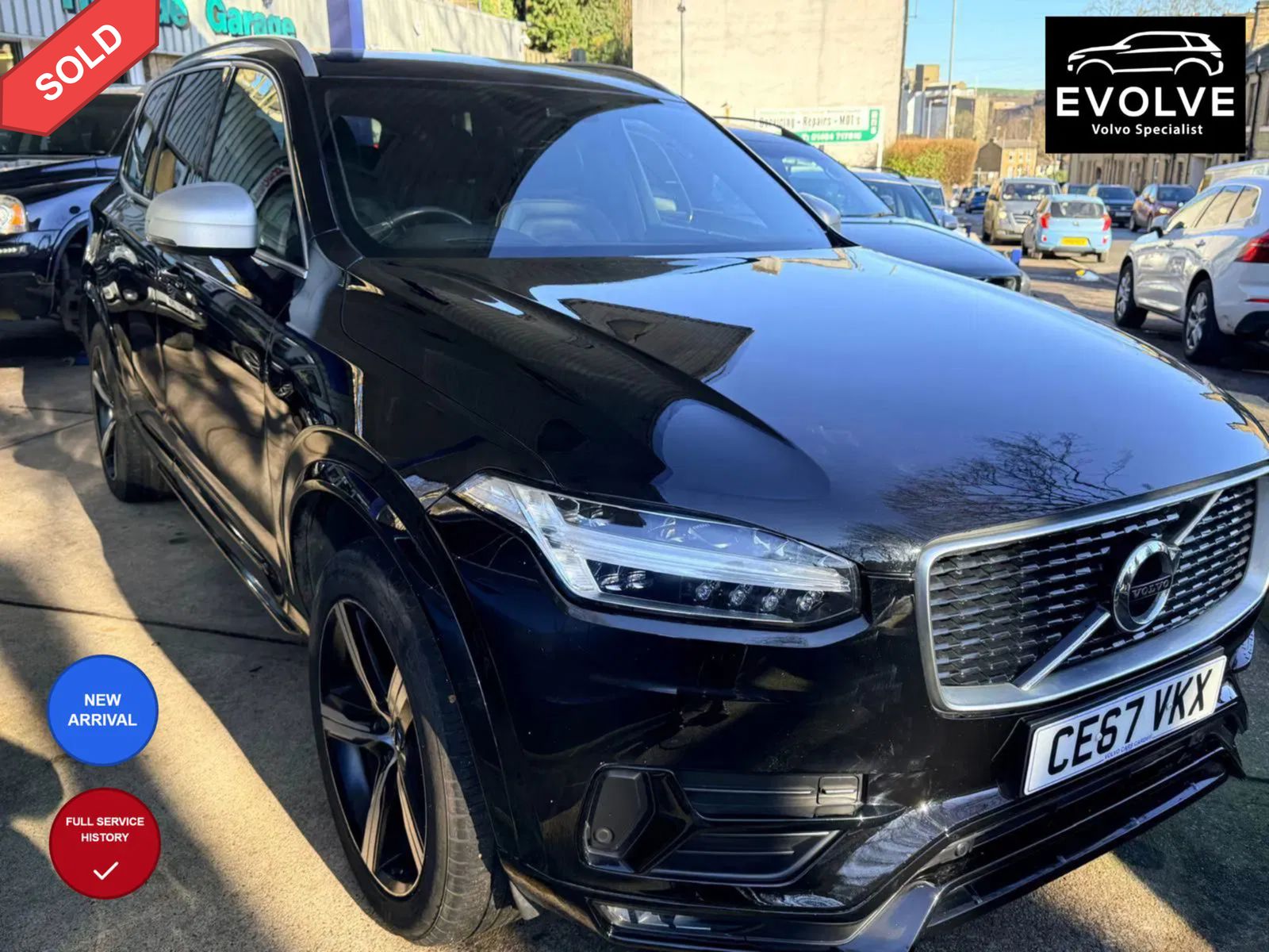 Used Volvo XC90 2.0 D5 PowerPulse R-Design SUV 5dr Diesel Auto 4WD Euro ...