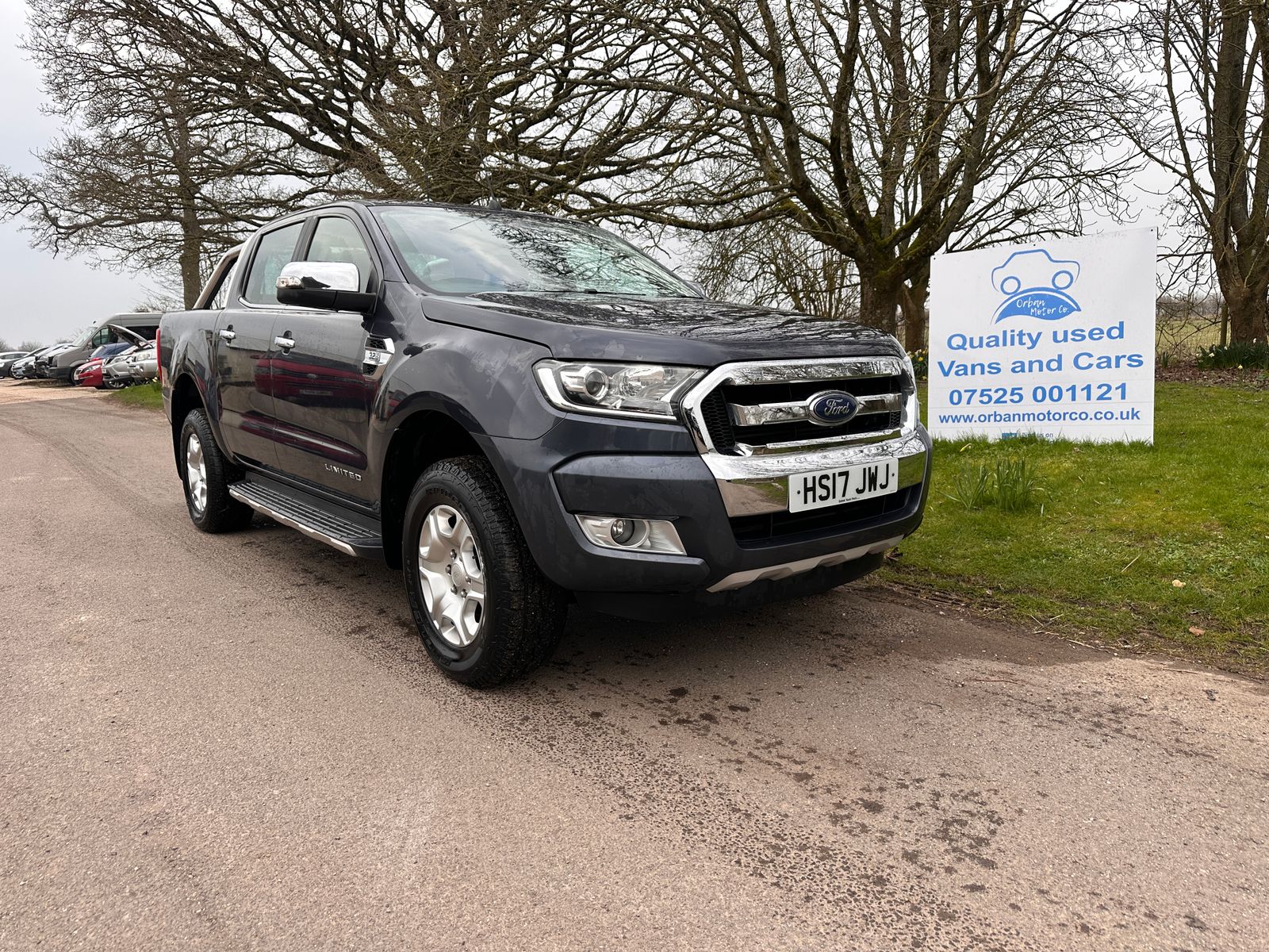 Used Ford Ranger LIMITED 4X4 DCB TDCI 2017 4dr Automatic (HS17JWJ ...