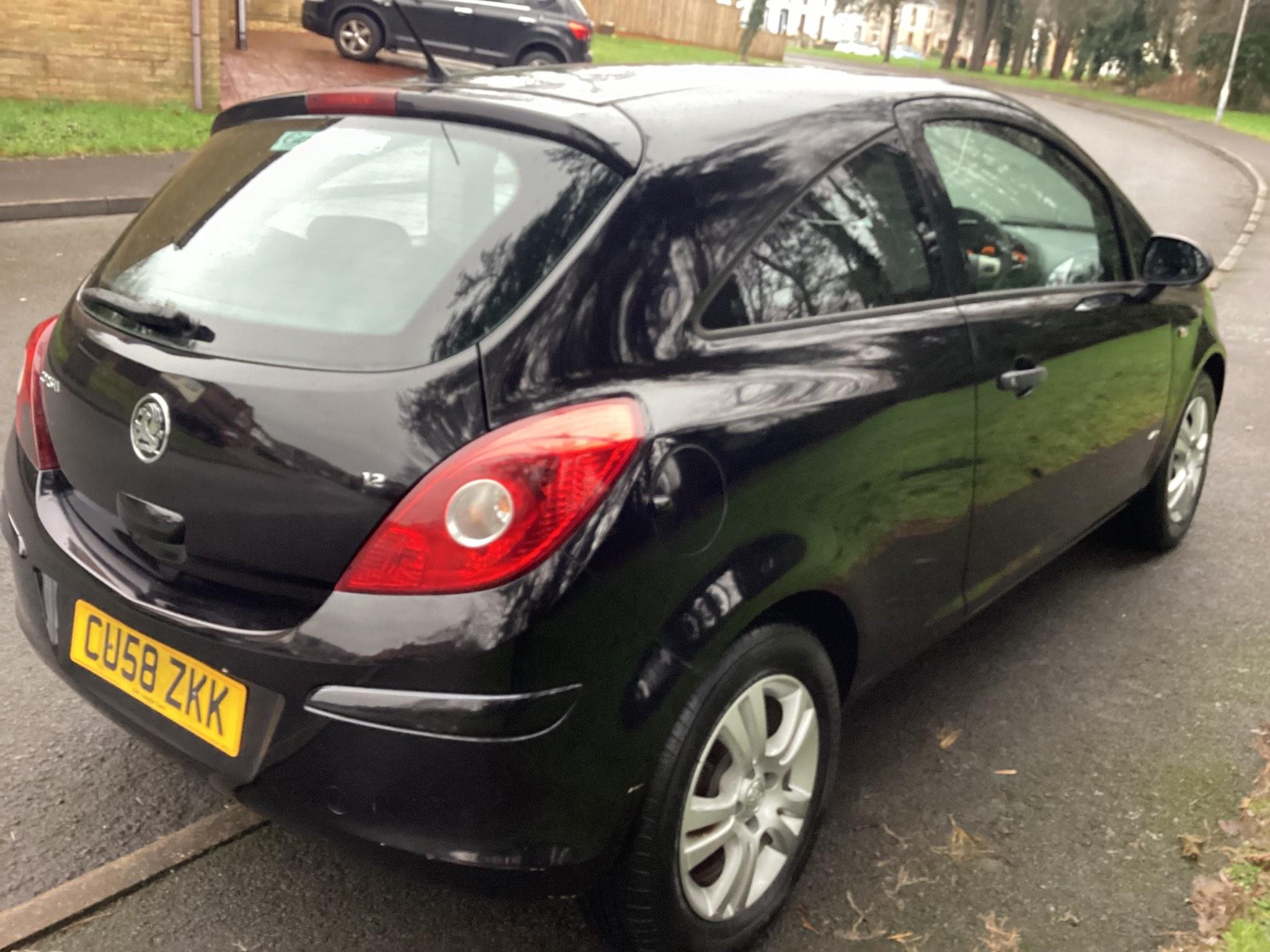 Used Vauxhall Corsa 1.2i 16v Active 3dr 2008 3dr Manual (CU58ZKK ...