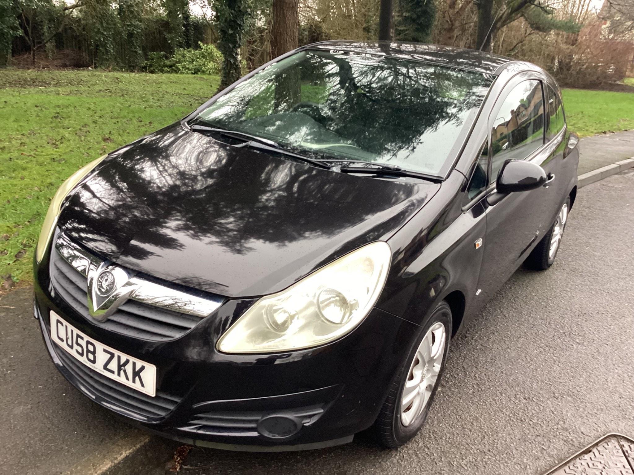 Used Vauxhall Corsa 1.2i 16v Active 3dr 2008 3dr Manual (CU58ZKK ...