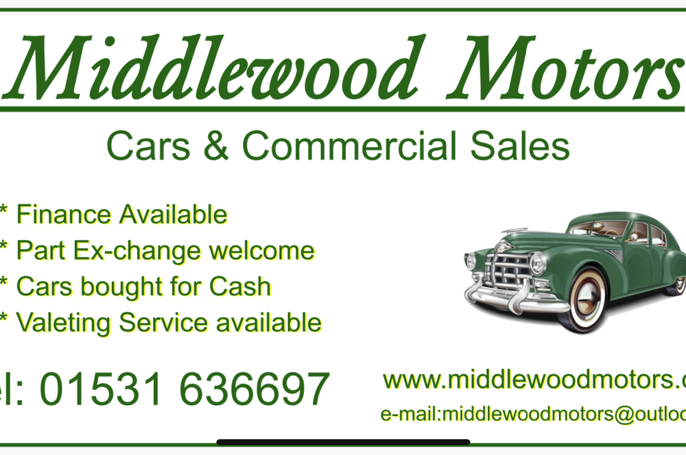Used cars and vans for sale in Ledbury | Middlewood Motors
