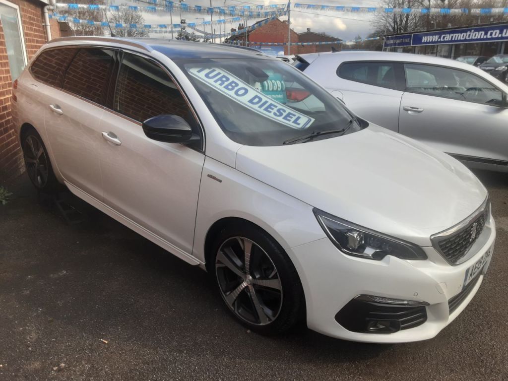 Used Peugeot 308 1.5 BlueHDi 130 GT Line 5dr (PART LEATHER+SAT NAV ...