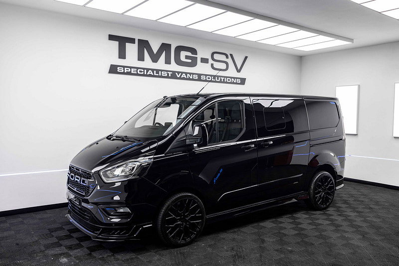 Used Ford Transit Custom 2.0 300 EcoBlue Limited Crew Van Double Cab ...