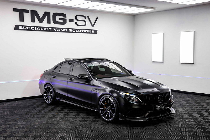 Used Mercedes-Benz C Class 4.0 C63 V8 BiTurbo AMG S Edition 1 Saloon ...
